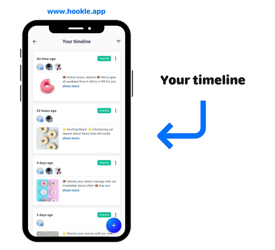 Your timeline – Hookle